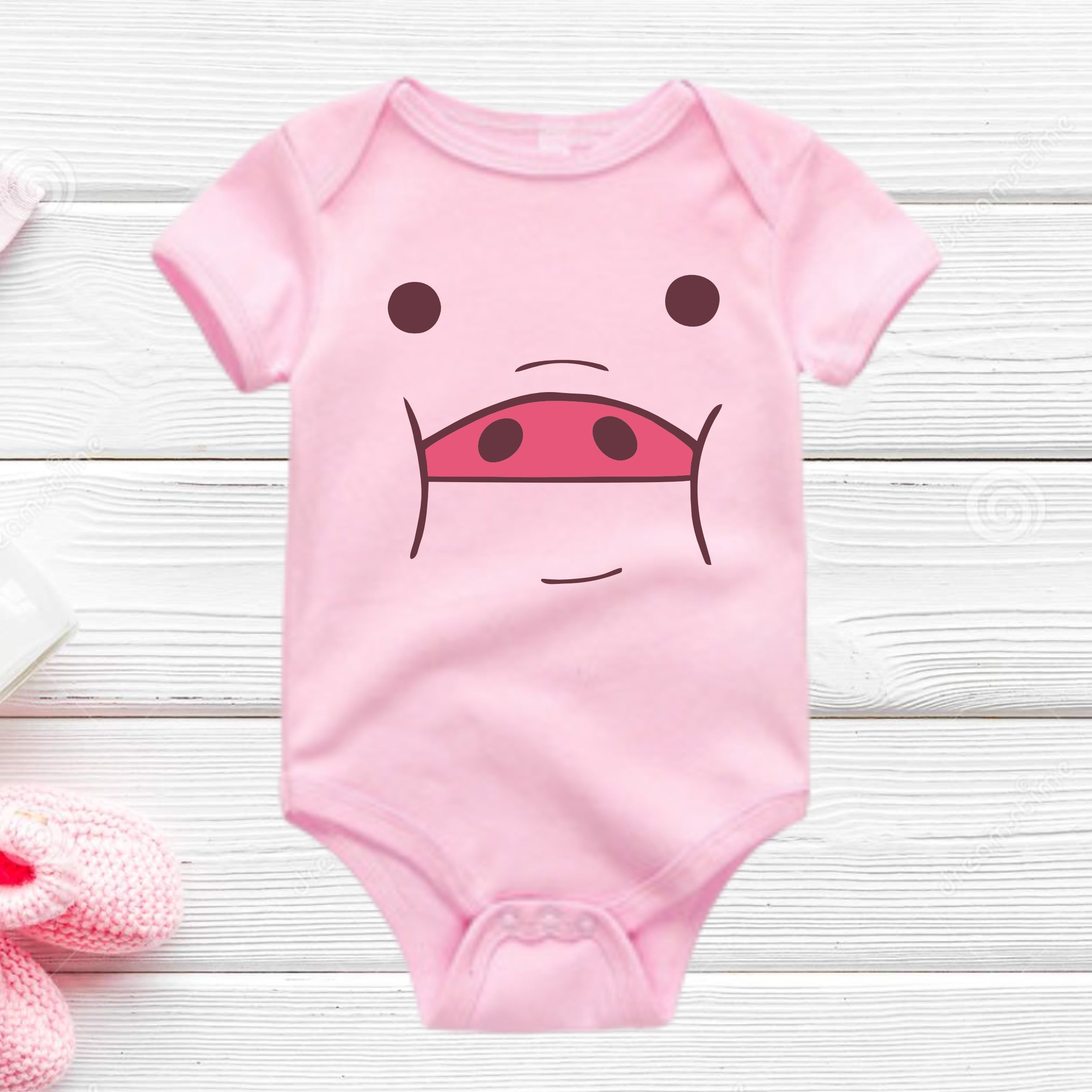 Body Mameluco para bebé niña Puerco Araña, Los simpsons – ilofamilyclothes
